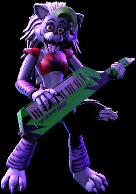 Roxys Keytar Blueprint From Five Nights At Freddy S Etsy