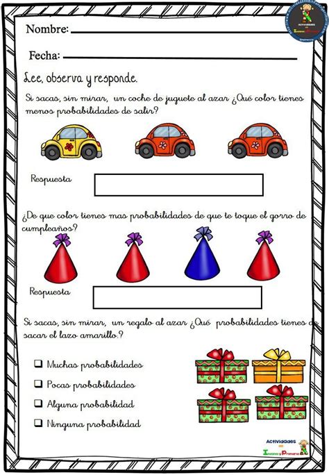 Trabajamos Con Los Datos Y Probabilidades En Primaria Math 5 Math
