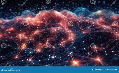 A Sprawling Interconnected Network Of Data Streams Visualized As A