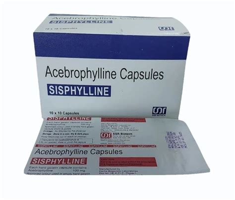 Acebrophylline Capsules At ₹ 125 Stripe Acebrophylline Capsules In Baddi Id 2853054258748