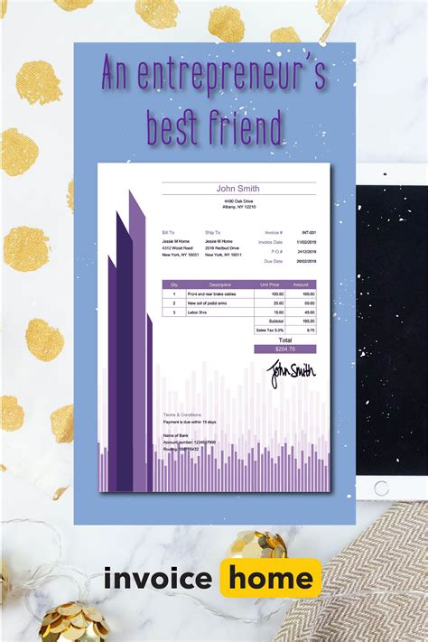 Free Invoice Templates Print Email Invoices Artofit