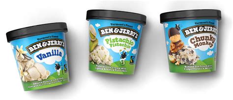 Brand New New Packaging For Ben And Jerrys By Pearlfisher Ice Cream