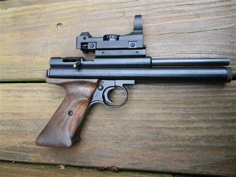Another Airgun Blog Quick Set Of Walnut Grips For A Crosman 2240
