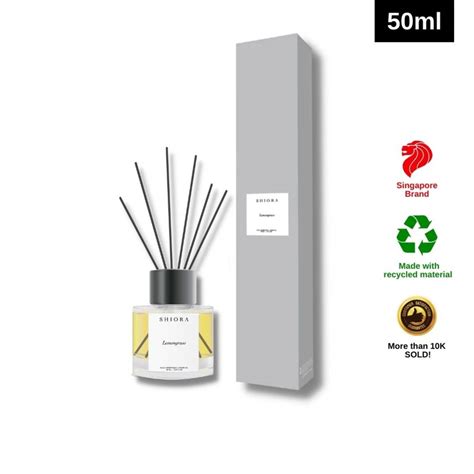 Shiora Lemongrass Scent Reed Diffuser Ntuc Fairprice