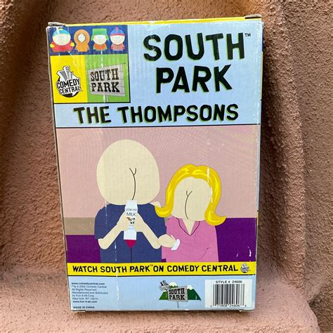 New In Box South Park “the Thompsons” Plush Dolls Depop