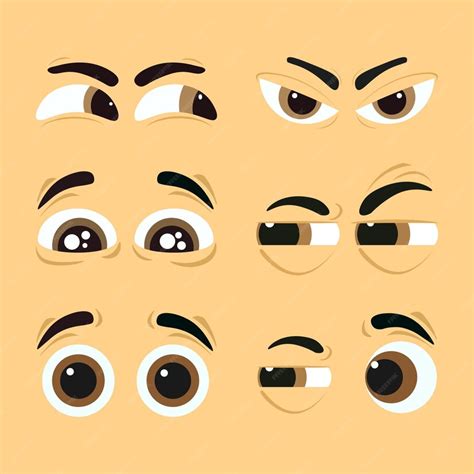 Premium Vector Cartoon Character Eyes Vector And Illustration