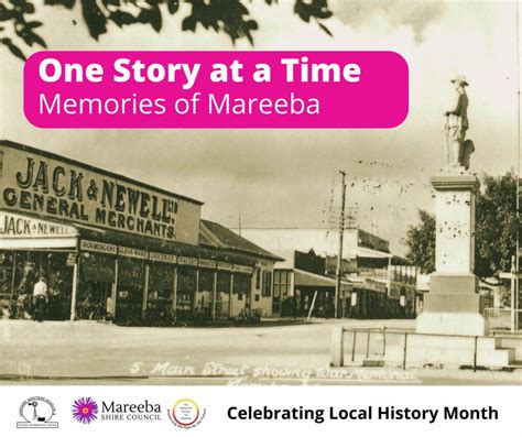 One Story At A Time Memories Of Mareeba Mareeba Shire Council