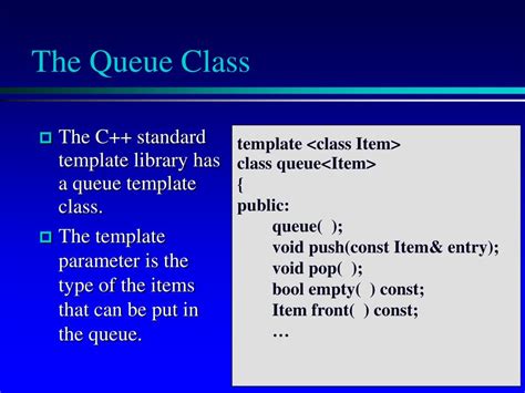 Ppt Queue Powerpoint Presentation Free Download Id4829359