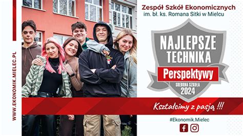 Ranking PERSPEKTYWY TECHNIKÓW 2024 Zespół Szkół Ekonomicznych w Mielcu