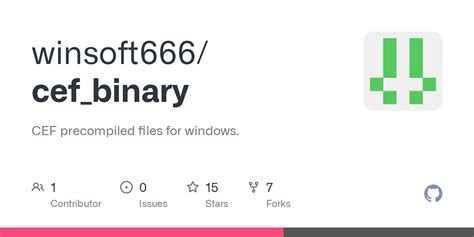 GitHub Winsoft666 Cef Binary CEF Precompiled Files For Windows