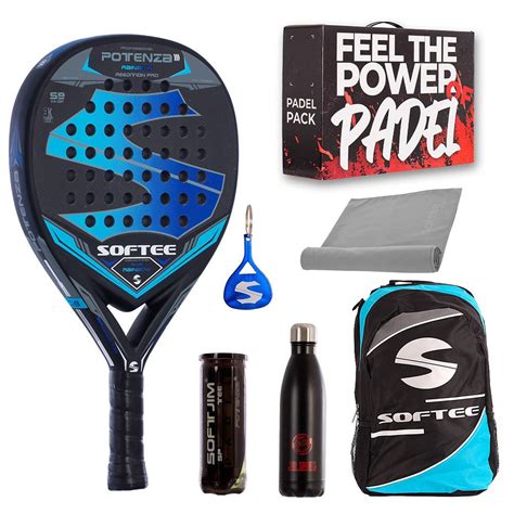 Softee Potenza Padel Racket Blue Smashinn