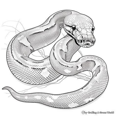 Snake Coloring Pages 2025
