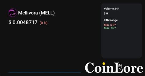 Mellivora Price Chart Market Cap Mell Coin Essentials Coinlore