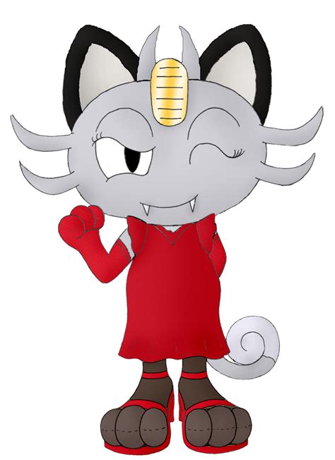 A Well Dressed Alolan Meowth — Weasyl