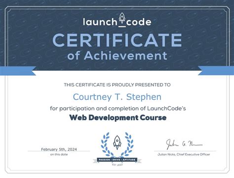 courtney stephen on linkedin last week i received my web development