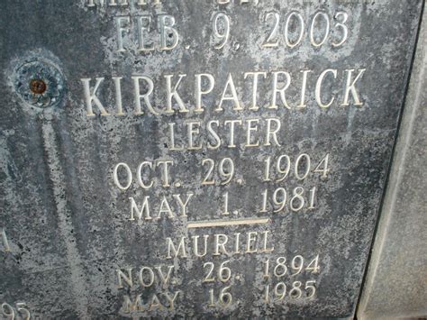 Muriel Edna Owens Kirkpatrick 1894 1985 Find A Grave Memorial
