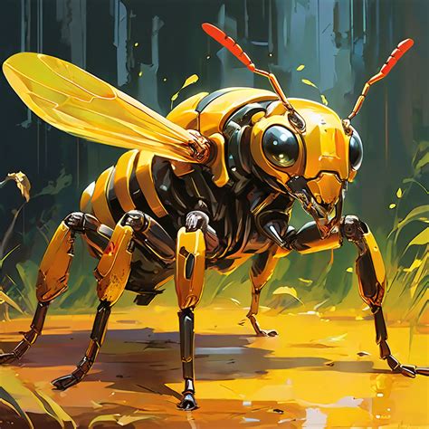 Golden Crazy Insect Robot Steem Punk By Jiffrey Abducted Playground