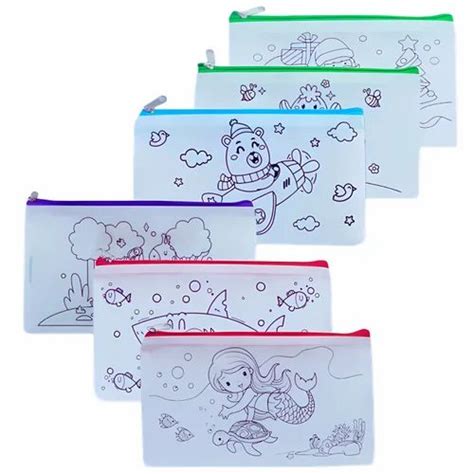 Nylon Diy Pencil Pouch Assorted Designs Zipper At Rs 20piece In Bengaluru