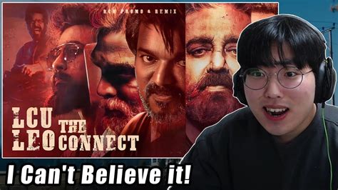 Korean Reacts To Lcu The Leo Connect Thalapathy 67 Youtube