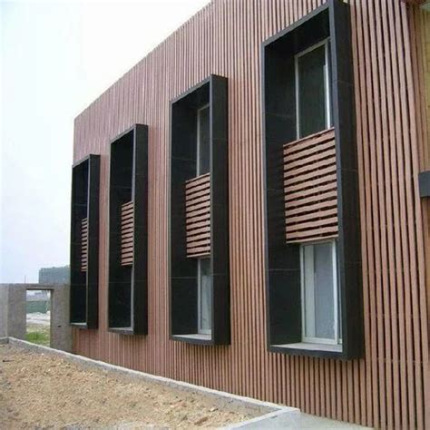 Exterior Wpc Wall Cladding Thickness 25 Mm At 280 Sq Ft In