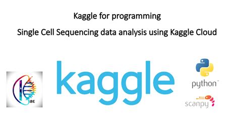 Kaggle For Programming Single Cell Sequencing Data Analysis Using