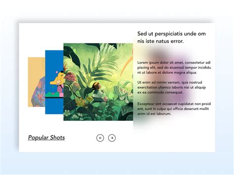 Image Slider Daily UI On Behance