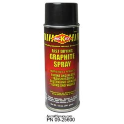 Fast Dry Graphite Spray 50605 10oz From Aircraft Spruce Europe