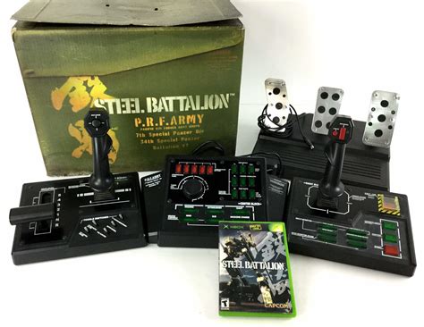 Lot Xbox Steel Battalion Game And Controllers
