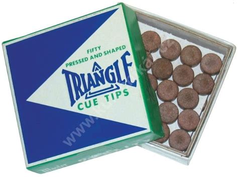 Triangle Leather Cue Tipsbsshop The Demo Of E Commerce
