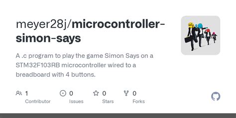 github meyer28j microcontroller simon says a c program to play the