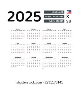 2025 Calendar With Holidays In Philippines Trula Ingaborg