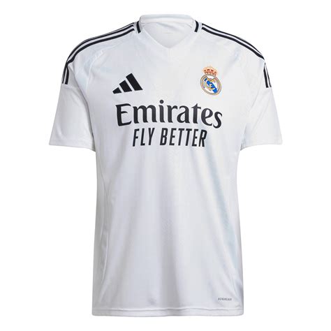 Remera Real Madrid Camiseta Oficial Camiseta 2425 De Hombre Blanco