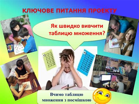 Презентація Як швидко вивчити таблицю множення