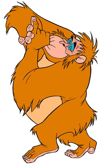 KING LOUIE The Jungle Book Cartoon Drawings King Louie Jungle
