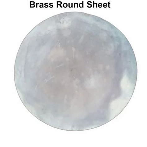 Brass Circle Sheet For Hardware Fitting At ₹ 560kg In Gwalior Id