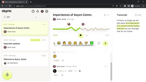 Async Search Screenshot