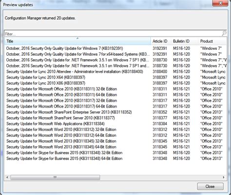 Spreading The Knowledge Deploying Security Only Updates For SCCM And Excluding Rollups