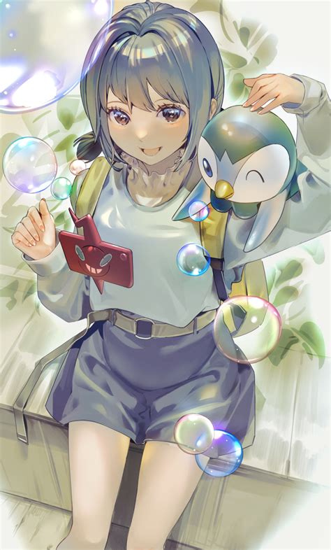 Animepopheart Nikibi Piplup Step Anime Pop Heart Animepopheart