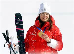 Mathilde Gremaud Wins Olympic Slopestyle Gold Denies Eileen Gu At