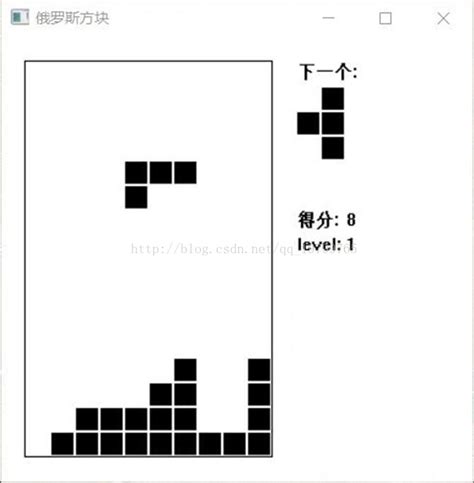 c 实现 俄罗斯方块 源码分享 （windows编程），有图形界面 c 俄罗斯方块游戏 添加两个功能 1 暂停功能。 2 随机生成