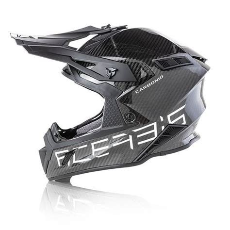 Шлем Acerbis Steel Carbon, Silver, 2021