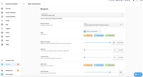 Presence Sensor Light Automation Blueprints Exchange Home Assistant Community