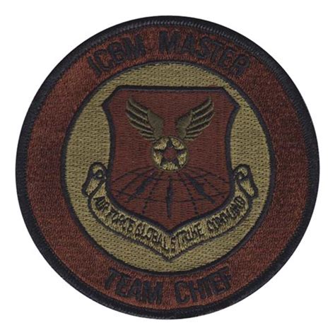 Afgsc Icbm Master Team Chief Ocp Patch Air Force Global Strike Command Patches