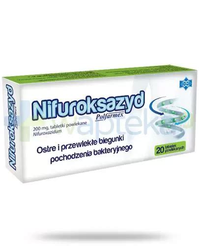 Nifuroksazyd Polfarmex Mg Tabletki Powlekane Sztuk Wapteka