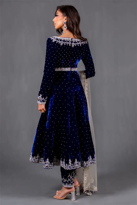 Buy Nyla Classic Afghani Style Dress For Women By Gulnaaz