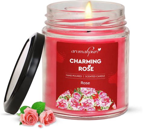 Aromahpure Scented Candle 45 Hrs 100 Soy Wax Handcrafted Smoke
