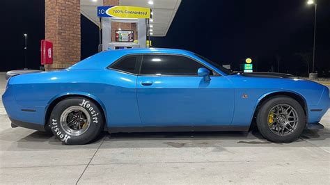 Scat Pack Challenger Gets Slicks Testing On The Street Street Races