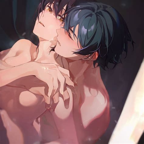 Rule 34 1boy1girl Absurdres Black Hair Blush Brant Wuthering Waves