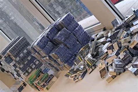 Huge Haul Of Illegal Cigarettes Vapes Seized In Gateshead Asian