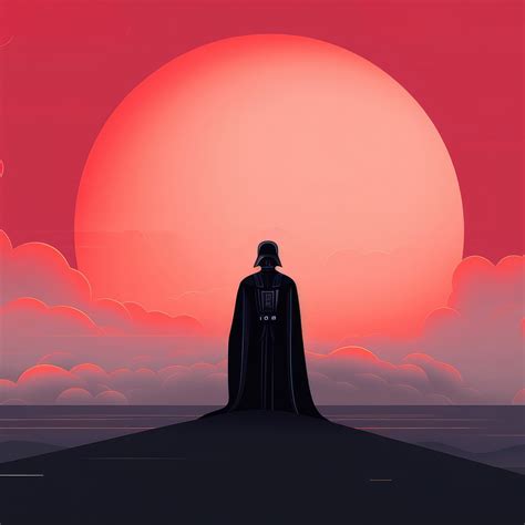 2048x2048 Darth Vader Minimalist Art 4k Ipad Air Hd 4k Wallpapers